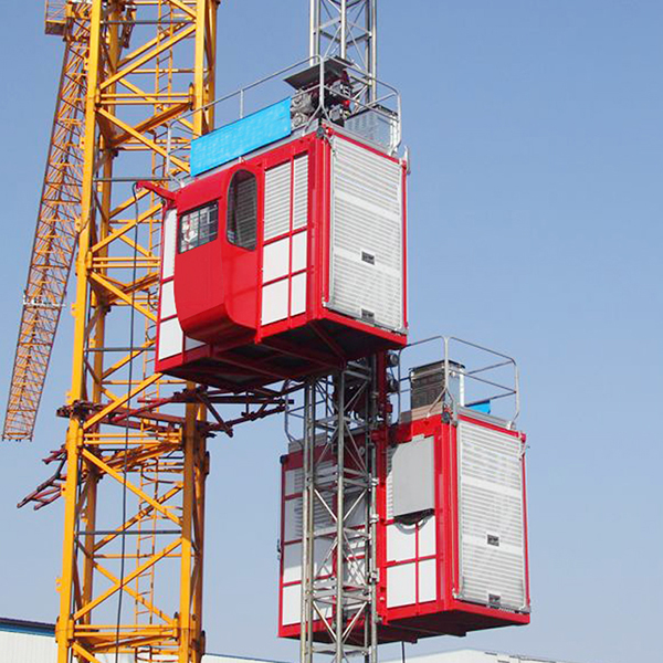SC200/200 2ton Passenger and Material Construction Elevator Of ...